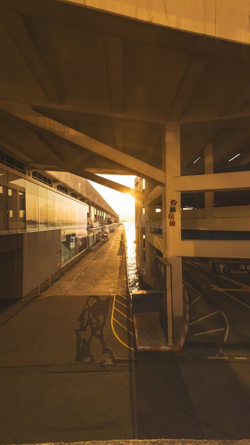 The Ocean Terminal Deck, Tsim Sha Tsui. March 5 2023 Editorial Stock ...