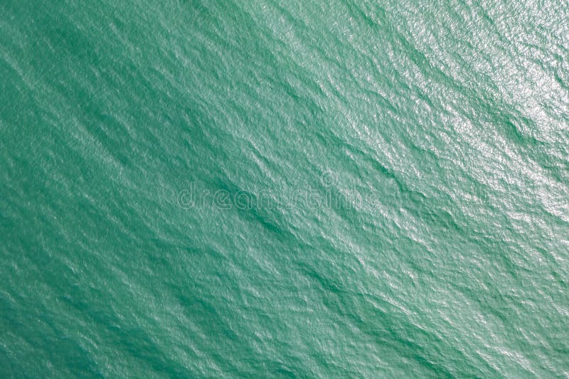Ocean Texture, Drone View of the Turquoise Ocean Water Surface Stock ...
