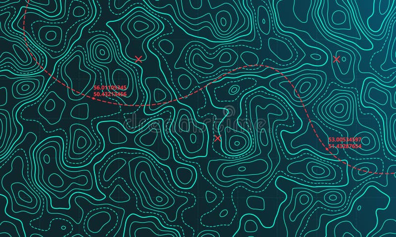 Isolines Texture Stock Illustrations – 238 Isolines Texture Stock ...