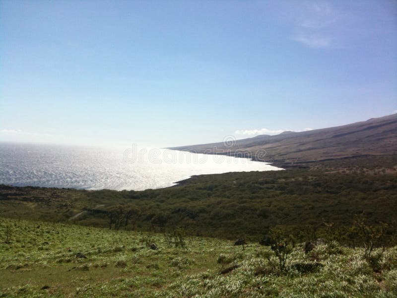 Ocean valley stock image. Image of hawaii, valley, ocean - 42553509