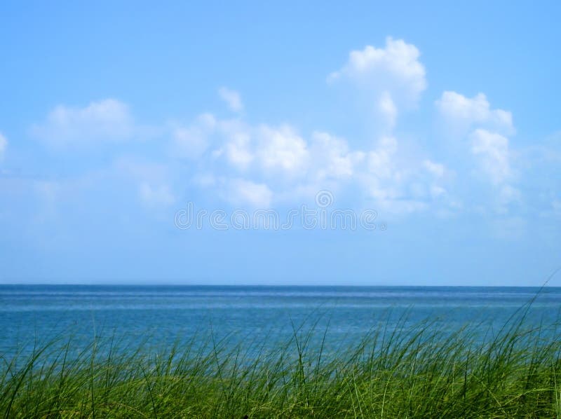 Ocean view stock image. Image of calm, beach, coast, horizon - 14713931