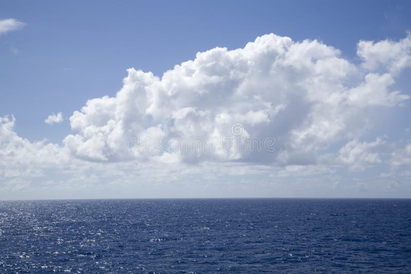 Ocean View stock image. Image of clouds, asea, ocean, tropics - 7721337