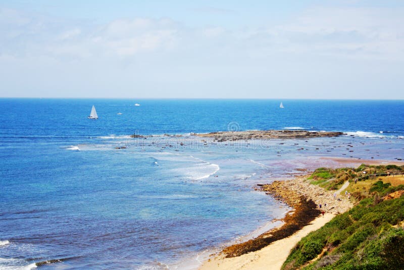 Beautiful ocean view stock photo. Image of tropical, boat - 15598560