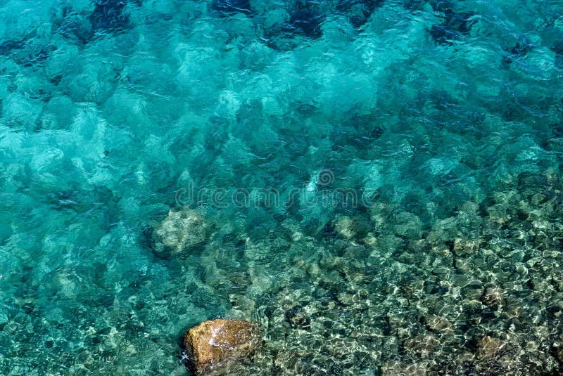 Ocean View Featuring a Rocky Shoreline with Clear, Tranquil Waters ...