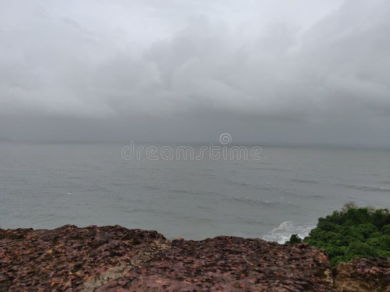 Ocean view in goa stock image. Image of view, ocean - 172560119