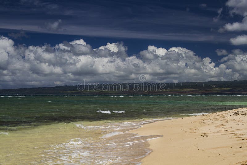 Ocean view of hawaii stock image. Image of coastline - 29518547