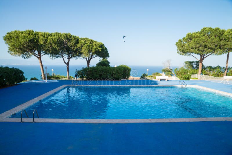 Ocean view pool stock photo. Image of tourism, resort - 94050672