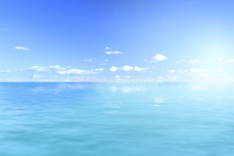 Ocean views and sunlight stock image. Image of tropic - 95688015