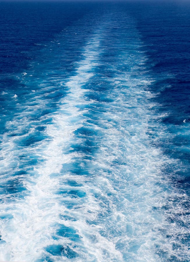 Boat Wake stock photo. Image of boat, water, foam, ocean - 7650262