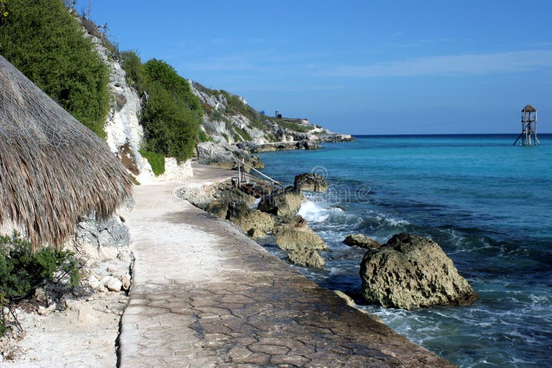 Ocean Walk stock image. Image of island, coast, water, walk - 504707