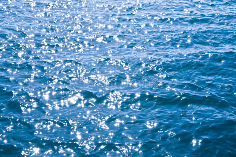 Gentle Blue Ocean Water Waves Stock Image - Image of river, ocean: 8483455