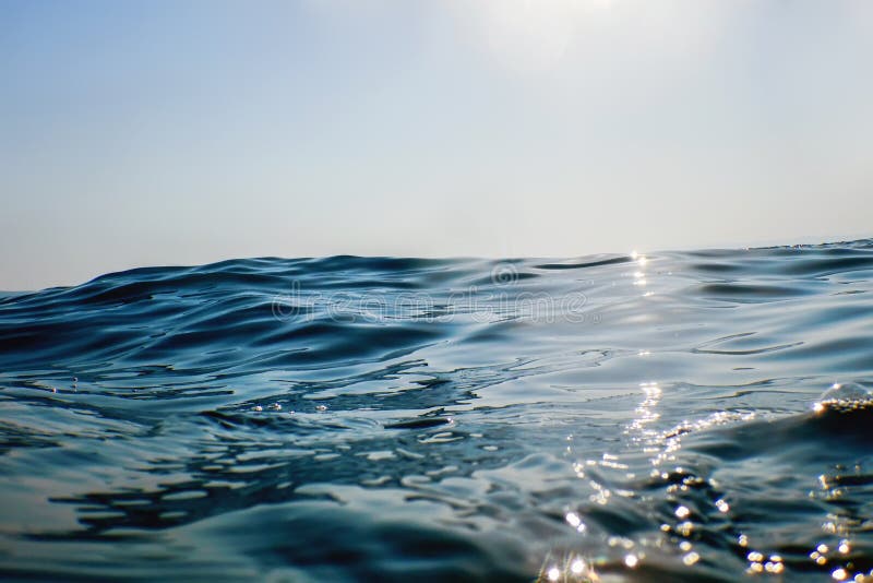 Ocean Water Surface, Ocean Water Background Stock Image - Image of ...
