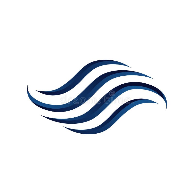 Ocean Water Waves Logo Design Vector Template Water Waves Pictogram ...