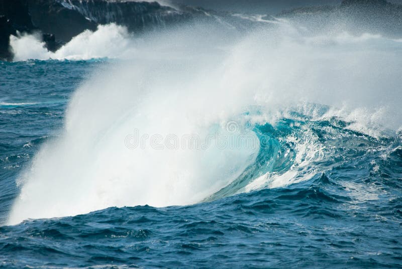 Ocean wave stock photo. Image of pounding, aquatic, power - 7131588
