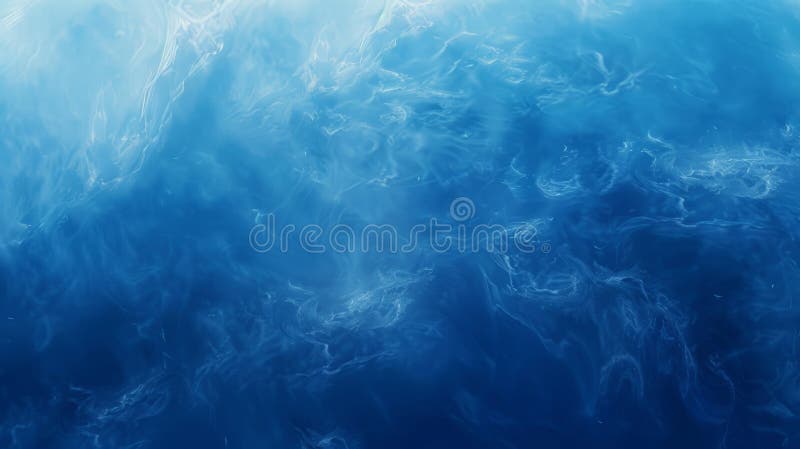 Ocean Wave Abstract: Deep Blue Sea Texture, Underwater Swirls, Liquid ...