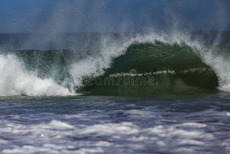Ocean Wave Barrel stock image. Image of barrel, concepts - 76998183