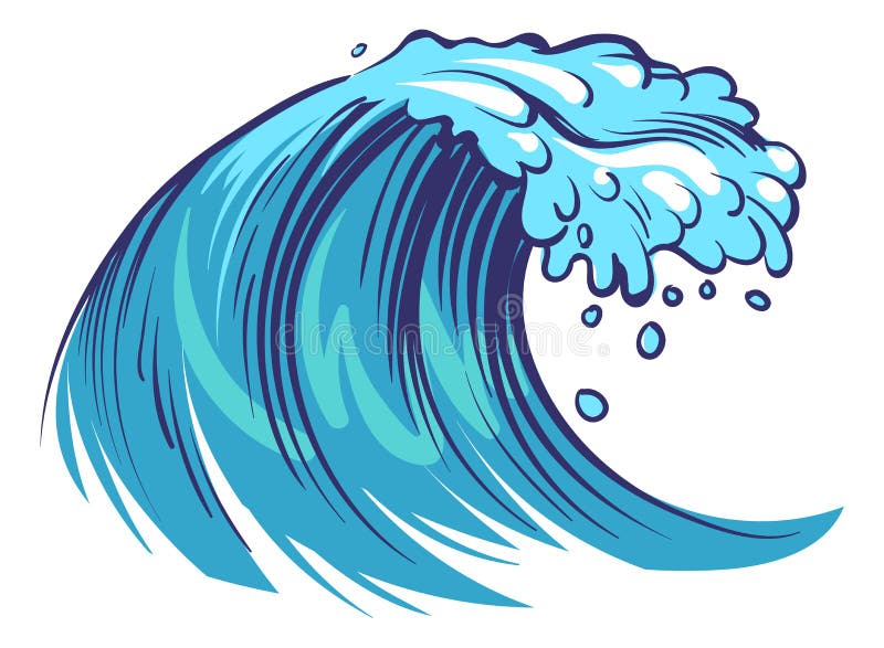 Rushing Water Stock Illustrations – 278 Rushing Water Stock ...