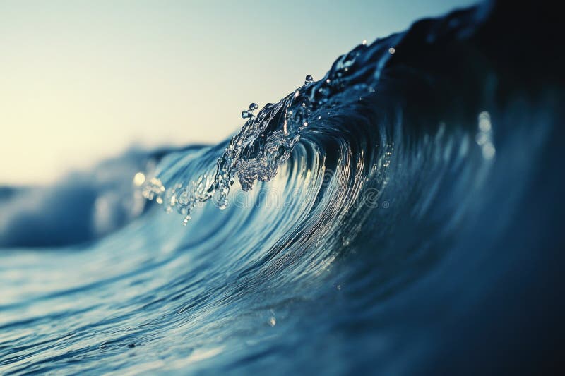 Ocean Wave Close Up stock image. Image of outdoors, ocean - 374781235