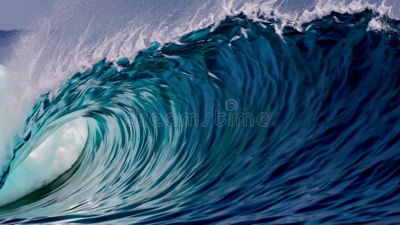 Ocean Wave Crashing with Foamy Splash, Dynamic Water Texture. Nature ... Ocean Wave Crashing with Foamy Splash, Dynamic Water Texture. Nature ...