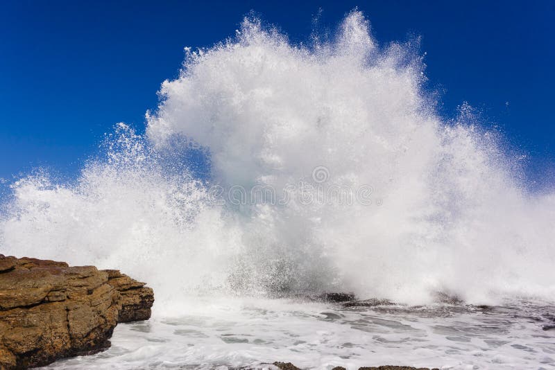 Ocean Wave Exploding stock photo. Image of scenic, wave - 60866058