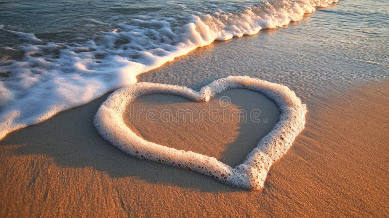 Ocean Wave Heart Stock Illustrations – 4,880 Ocean Wave Heart Stock ...