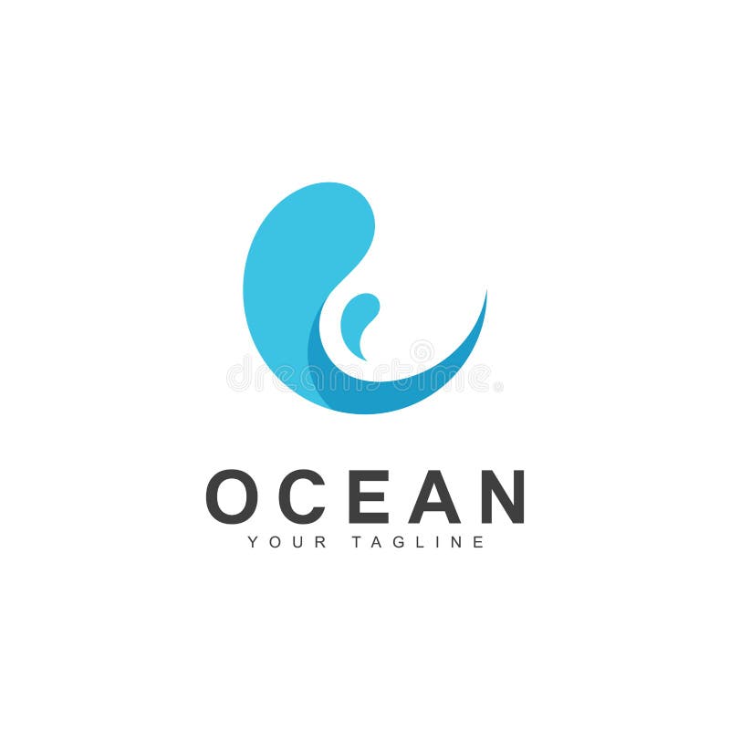 Ocean Wave Logo Template Vector, Ocean Simple and Modern Logo Design ...