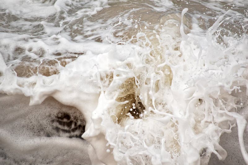 Ocean wave splash stock photo. Image of nature, closeup - 14646772