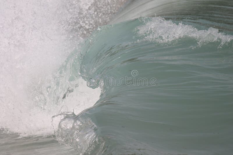 Ocean Wave Spray at Boat Window Stock Image - Image of color, beauty ...