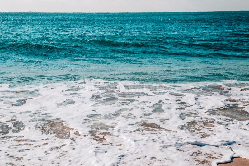 Ocean Wave at Haeundae Beach in Busan, Korea Stock Image - Image of ...