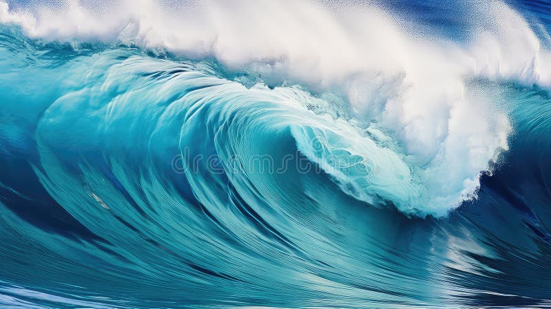 Water Wave Texture Background Stock Image - Image of serene, coastal ...