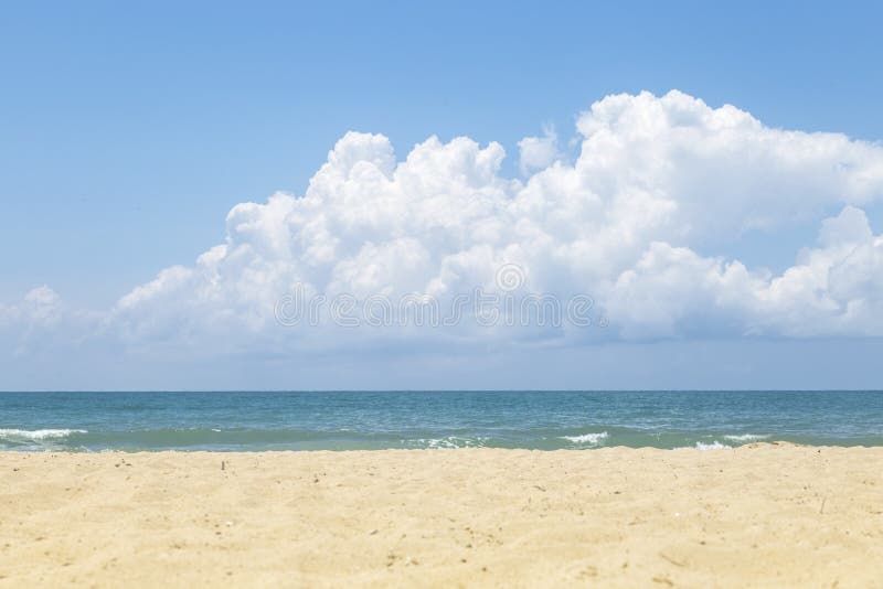 Ocean Wave and Tropical Beach Stock Photo - Image of blue, outdoor ...