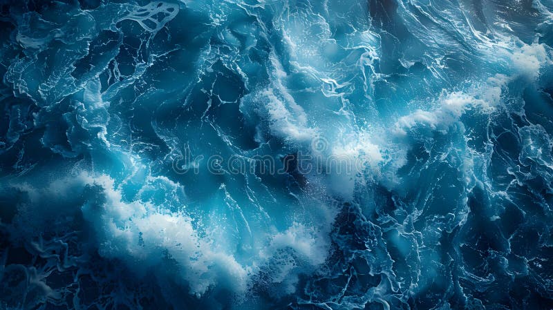 Ocean Waves Abstract Background Stock Image - Image of graphic, ocean ...