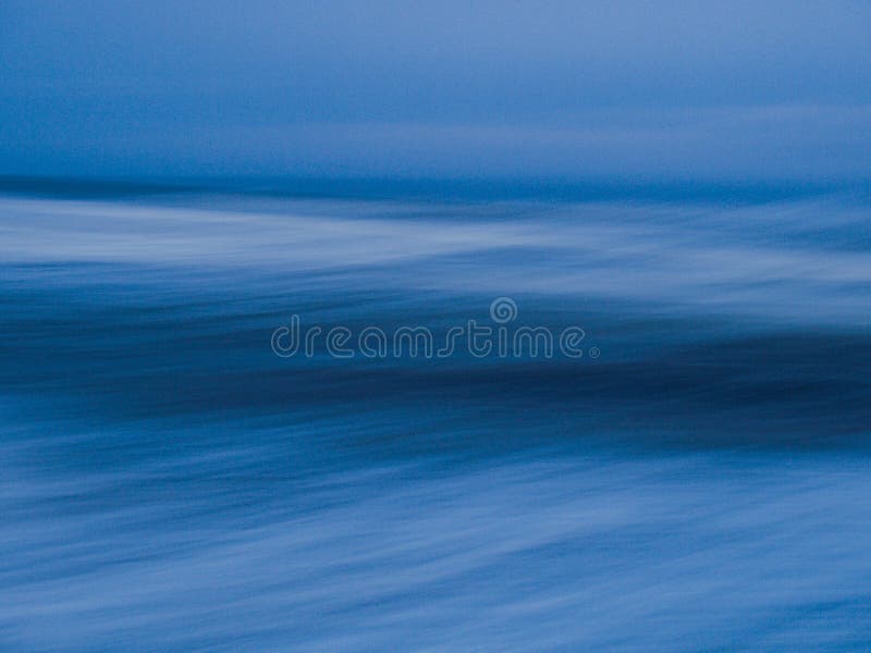Ocean Waves Abstract - Long Shutter Stock Image - Image of shore ...