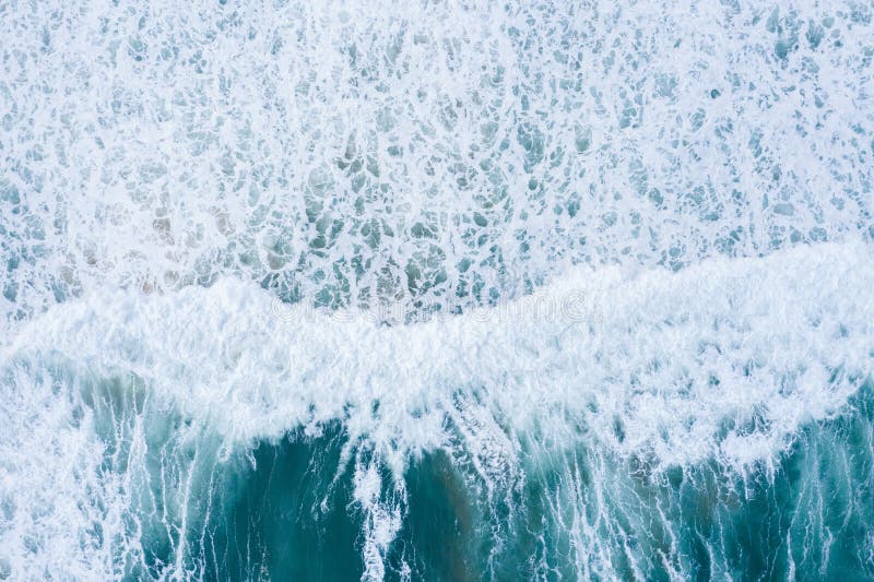 Ocean waves aerial view stock photo. Image of tide, wave - 243375698