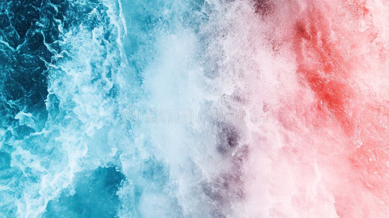 Ocean Waves, Aerial View, Vibrant Colors, Textured Background, Website ...