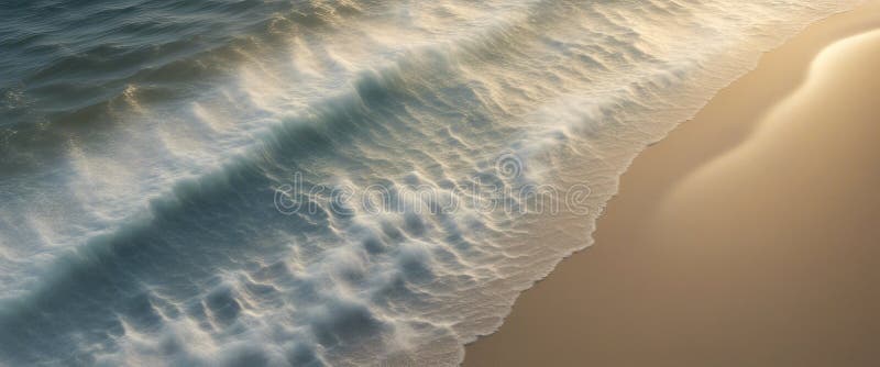 Ocean Waves. Azure Sea Surface. Sea Storm Stock Illustration ...