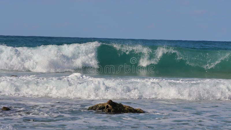 Waves on the see. stock photo. Image of coast, surfing - 362335978