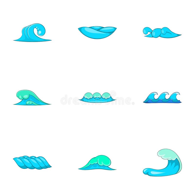 Cartoon Ocean Waves Stock Illustrations – 30,591 Cartoon Ocean Waves ...