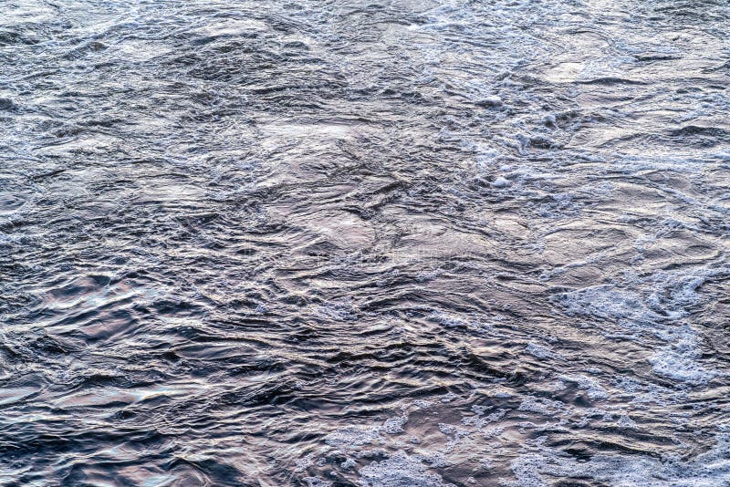 Ocean Waves with Light Reflections Stock Photo - Image of seascape ...