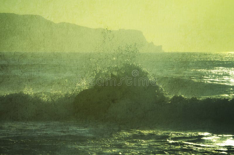 Ocean waves stock photo. Image of oscillation, wave, world - 41965960