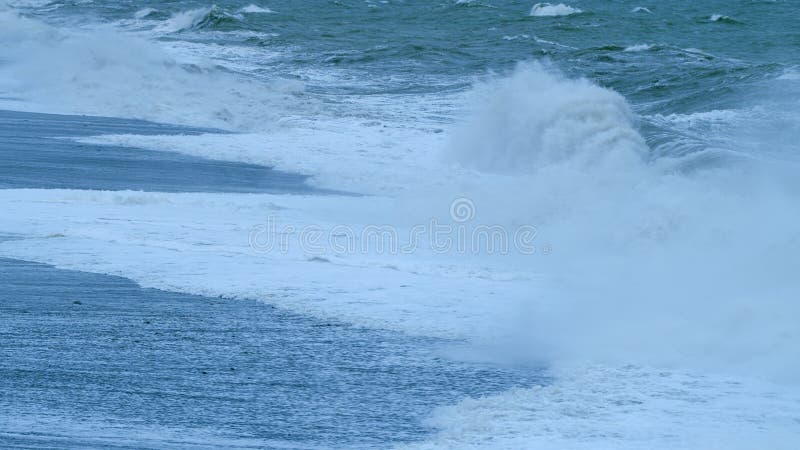 Ocean Waves Storm. Waves with Texture and Wind Spray. Static. Stock ...