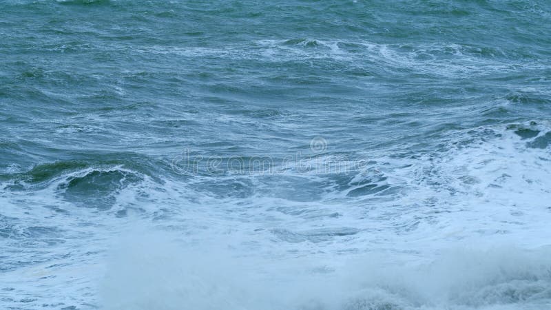 Ocean Waves Storm. Waves with Texture and Wind Spray. Static. Stock ...