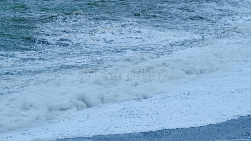 Ocean Waves Storm. Waves with Texture and Wind Spray. Static. Stock ...