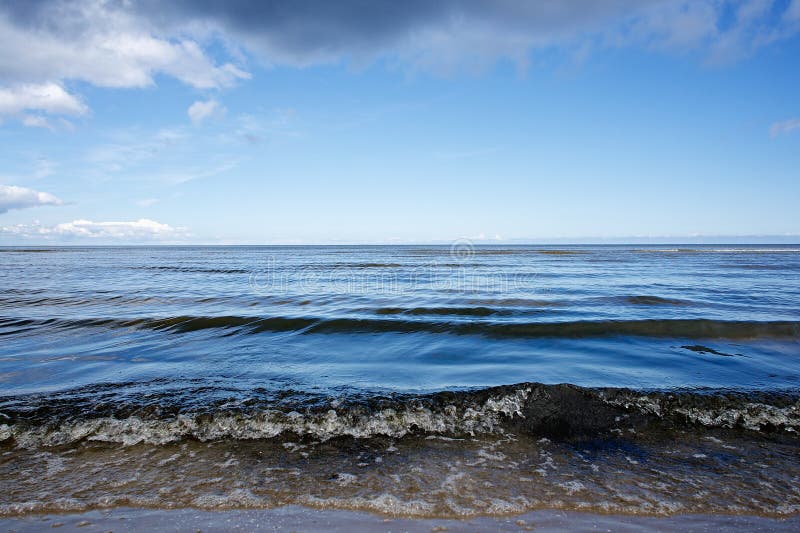 Ocean Waves stock image. Image of cloud, summer, beach - 30355705