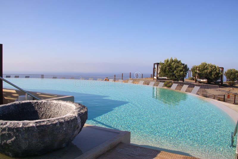 Oceanfront pool stock photo. Image of destinations, scene - 53419408