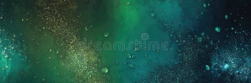 Oceanic Gradient with Drops and Bubbles. Pearl Gradient Stock ...