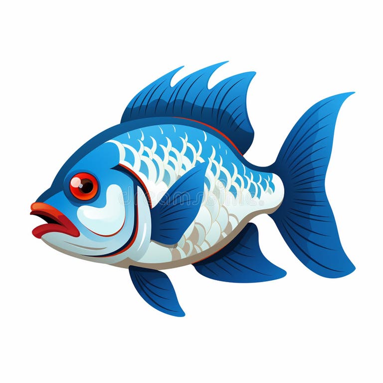 Oceanic Marvel Fish Illustration Stock Illustration - Illustration of ...