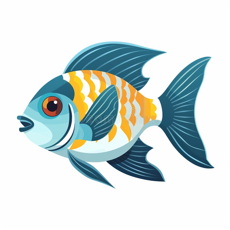 Oceanic Marvel Fish Illustration Stock Vector - Illustration of beauty ...