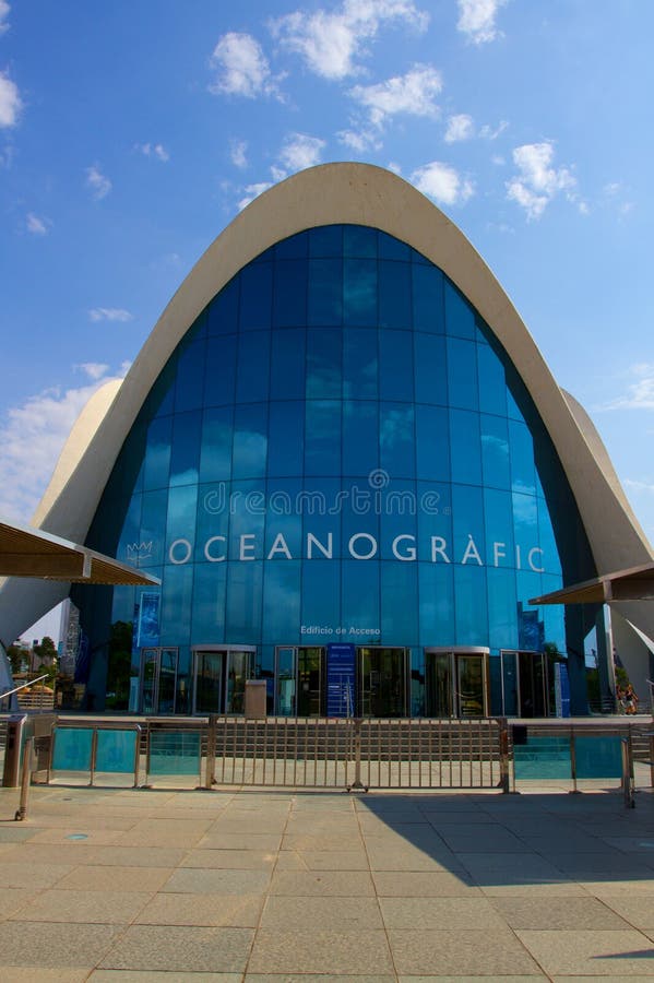 The Oceanografic in Valencia Editorial Photography - Image of ...