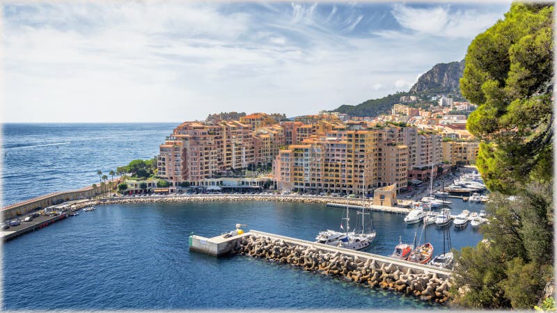 Panoramic views in Monaco stock photo. Image of monaco - 244615264